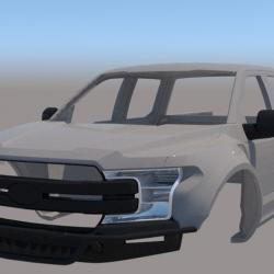 advevture force 1 10 ford f150 radio control trunk parts 3D Models ...