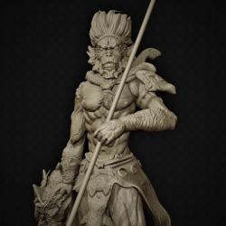 old monkey king armor set wukong 3D Models | Page 1 | STLFinder