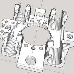 Mendel XCarriage with 12mm inductive probe mount 3D Models | Page 1 ...