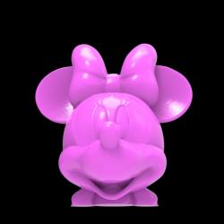 printable minnie mouse head 3d models 【 STLFinder