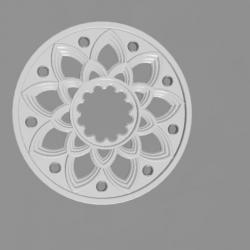 rose window outline 3d models 【 STLFinder