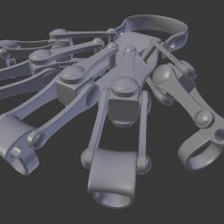 3d printed exoskeleton hands in one piece | Page 1 | STLFinder