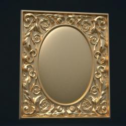 Baroque Boiserie Panel 3d models 【 STLFinder