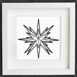 moravian star origami 3d models 【 STLFinder