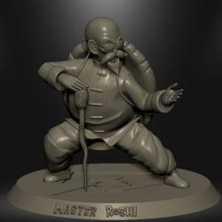 dragon ball master roshi 3D Models | Page 1 | STLFinder