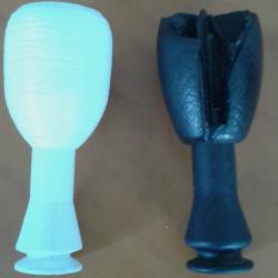 domed gear lever knob m8 female threaded 3D Models | Page 1 | STLFinder