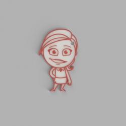 girl keychain 3D Models | Page 1 | STLFinder