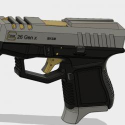 glock 26 3d models 【 STLFinder