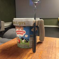 pint ice cream holder with handle 3D Models | Page 1 | STLFinder