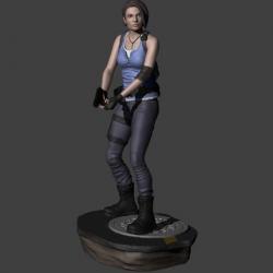 resident evil 3 remake fanart 3D Models | Page 1 | STLFinder