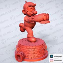 abandoned mario statue 3D Models | Page 1 | STLFinder