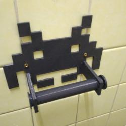 Space Invader Toilet Paper Holder 3D Models | Page 1 | STLFinder