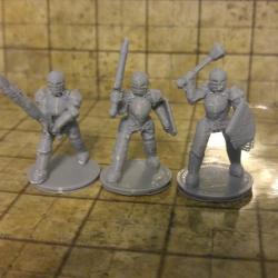 what scale is 28mm miniatures 3d models 【 STLFinder