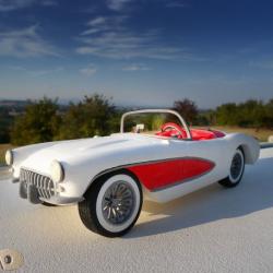 welly red 57 corvette model parts | Page 1 | STLFinder