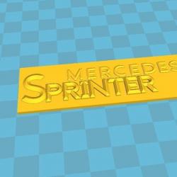 sprinter logo 3d models 【 STLFinder