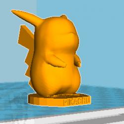 pickachu gifs 3d models 【 STLFinder
