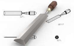 bevel edge chisel 3d models 【 STLFinder
