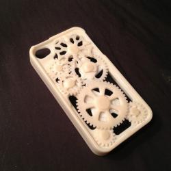 Improved iPhone Gear Case with Geneva Mechanism 3d models 【 STLFinder