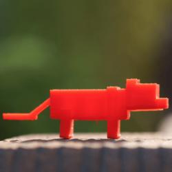 ocelot in minecraft 3d models 【 STLFinder