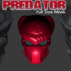predator mask with battle damage 3d models 【 STLFinder