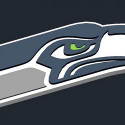 seattle seahawks logo printable 3d models 【 STLFinder