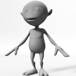 alien cartoon 3d models 【 STLFinder
