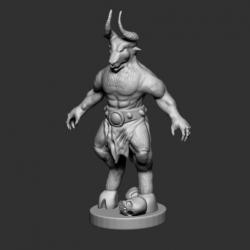 skeleton minotaur 5e 3d models 【 STLFinder