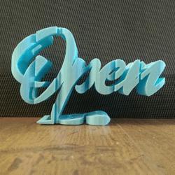 shop open closed door signs 3D Models | Page 1 | STLFinder