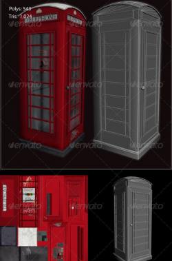 english phonebooth 3D Models | Page 1 | STLFinder