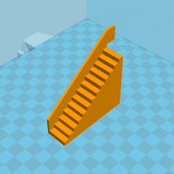 staircase with cycle ramp dwg 3D Models | Page 1 | STLFinder