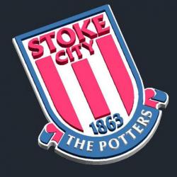 stoke city fc badge 3d models 【 STLFinder