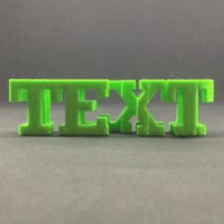 text flip 3D Models | Page 1 | STLFinder
