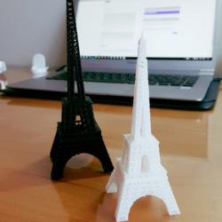 the eiffel tower built to smaller scale 3d models 【 STLFinder