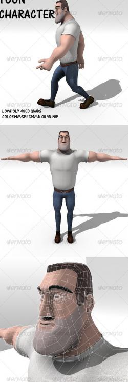 Toon Character Mr Dumb 3D Models | Page 1 | STLFinder