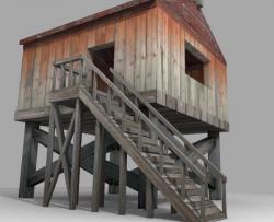 wooden shack 3D Models | Page 1 | STLFinder