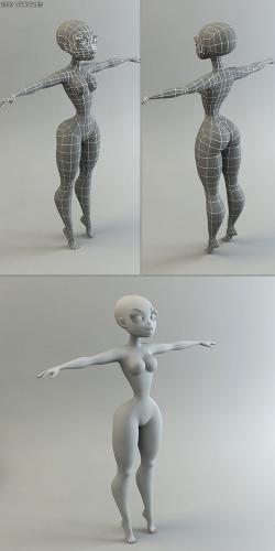 base mesh cartoon 3D Models | Page 1 | STLFinder