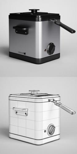 electric deep fryer sketchup model | Page 1 | STLFinder