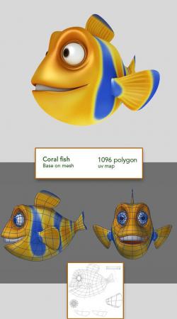 coral fish 3d models 【 STLFinder