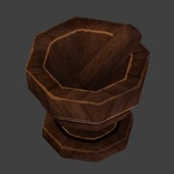 mortar 2b25 low poly 3d models 【 STLFinder