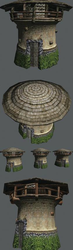 Round Tower 3D Models | Page 1 | STLFinder