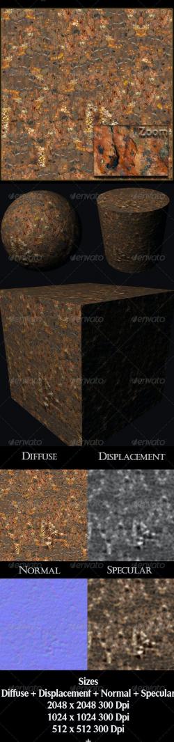 rusty metal texture 3D Models | Page 1 | STLFinder