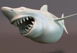 shark cartoon character 3D Models | Page 1 | STLFinder