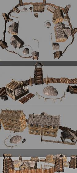 village pack 3D Models | Page 1 | STLFinder