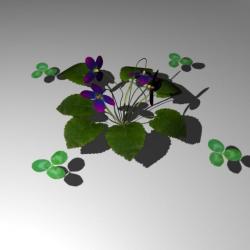 little viola flowers 3D Models | Page 1 | STLFinder