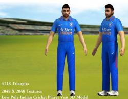 cricket player 3d model | Page 1 | STLFinder