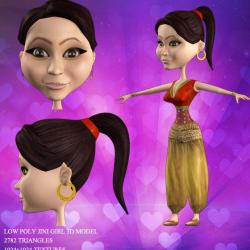 low poly girl 3d model | Page 1 | STLFinder