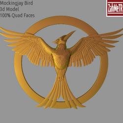 mockingjay bird 3d models 【 STLFinder