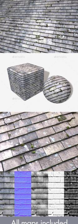 slate roof tiles 3D Models | Page 1 | STLFinder