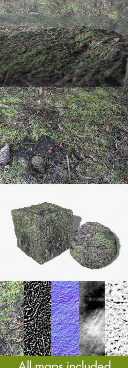 forest ground texture 3d models 【 STLFinder