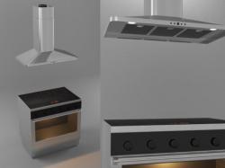stove and hood skp 3D Models | Page 1 | STLFinder